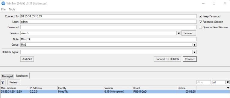 Cara Setting Mikrotik Dari Awal Dengan Winbox