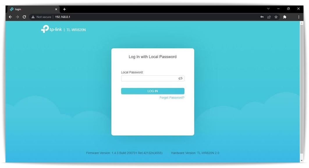 Setting WiFi Router Tp Link WR820N