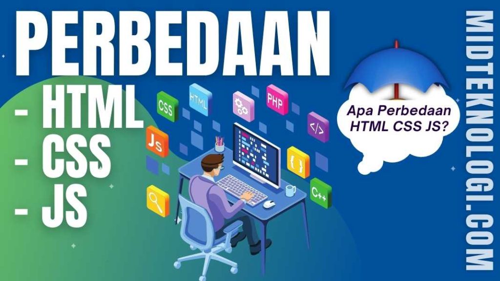 Perbedaan HTML CSS JS