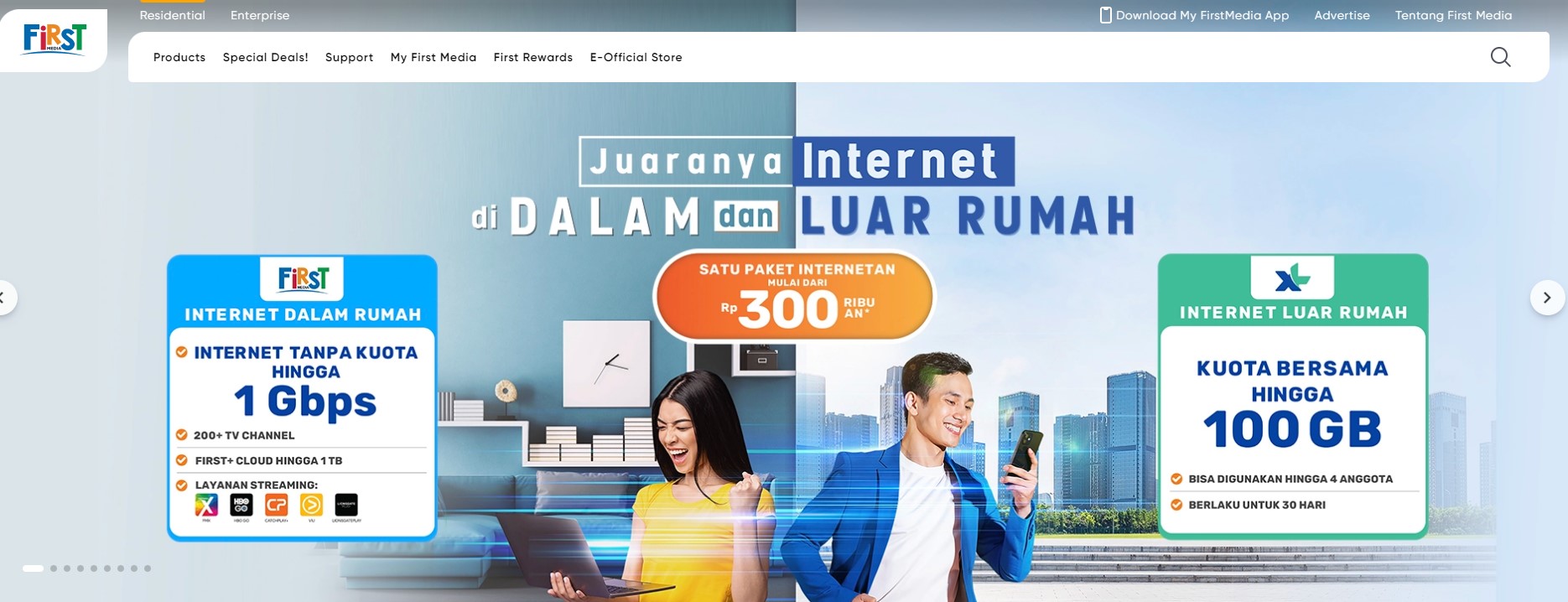 Review Internet First Media VS Indihome Siapa Yang Terbaik? Indihome vs ...