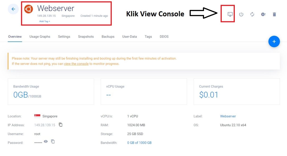 Gampang Dan Mudah, Cara Membuat VPS di VULTR Gampang Dan Mudah, Cara Membuat VPS di VULTR