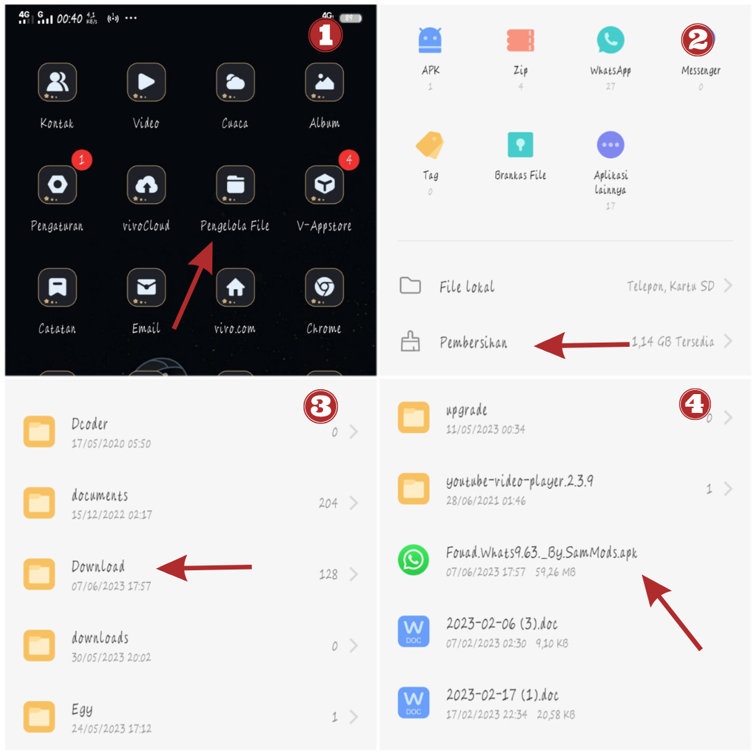 Review WhatsApp MOD dan Link download update terbaru 2024