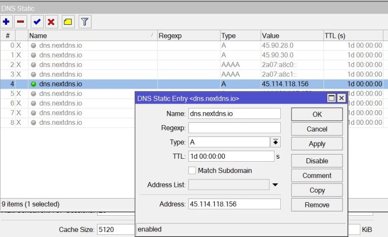 Tutorial Cara Setting NextDNS Mikrotik (Cocok Untuk Pemula)