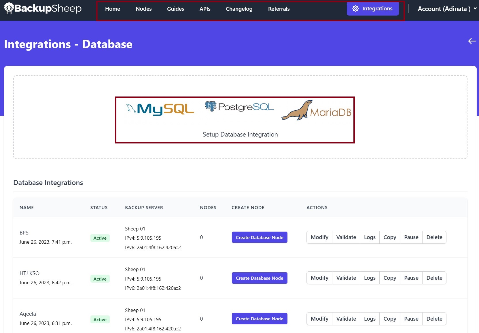 Review BackupSheep:Platform Backup Web & Database Terbaik