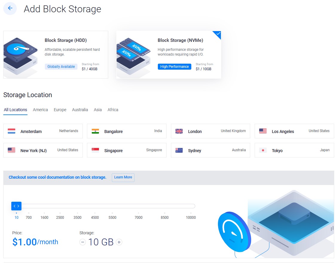 Vultr Block Storage: Cara Menambah dan Resize Storage VPS
