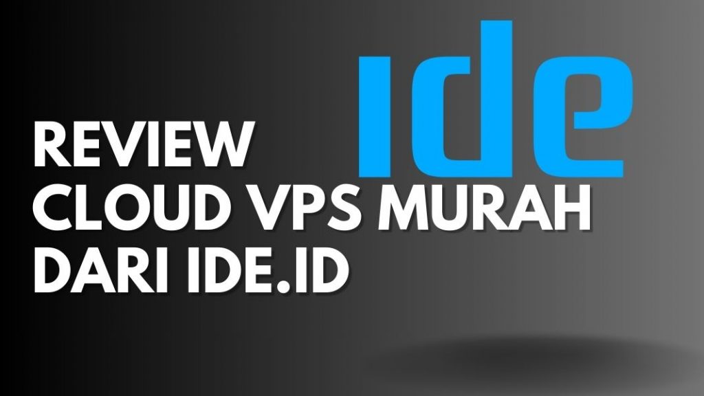 Review Cloud VPS IDE.ID, Performance IOPS Storagenya Terbaik