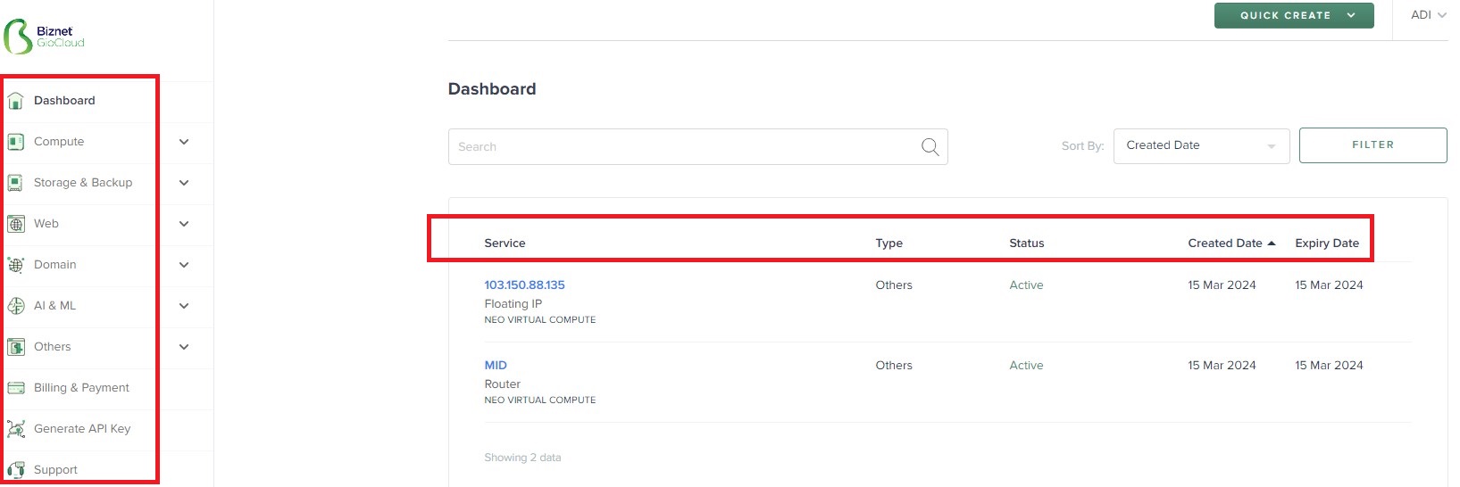 Review Biznet GIO Cloud (Free Anti DDOS)