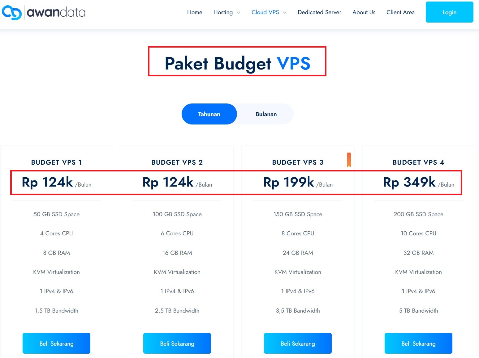 Review VPS Budget AwanData: Murah dan Berkualitas